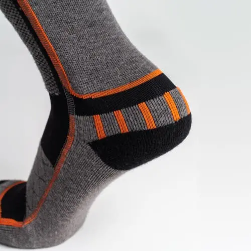 MOBILE WARMING Pro Compression Heated Wool Ski Socks