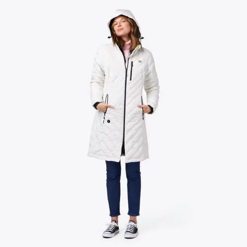 MOBILE WARMING Meridian Long Heated Puffer Jacket