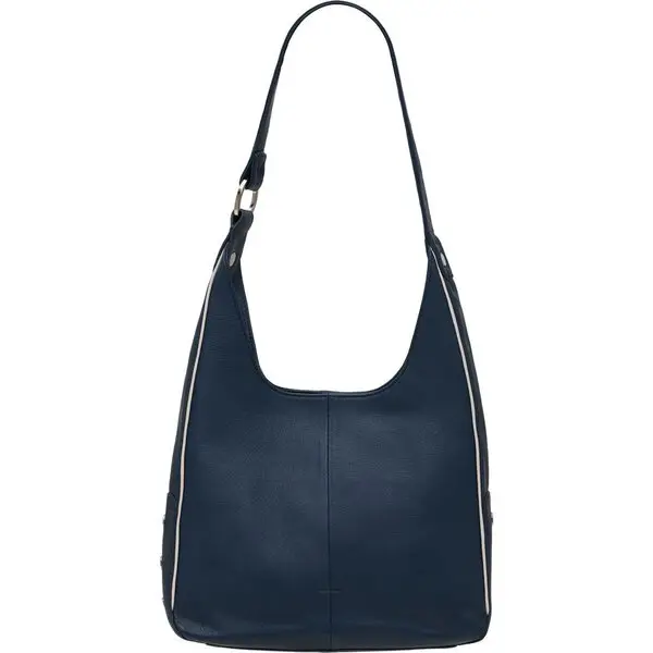 HAMMITT Medium Hobo Bag - Nautical Navy/silver