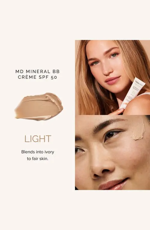 MDSOLARSCIENCES Md Mineral Bb Crème Spf 50 - Light
