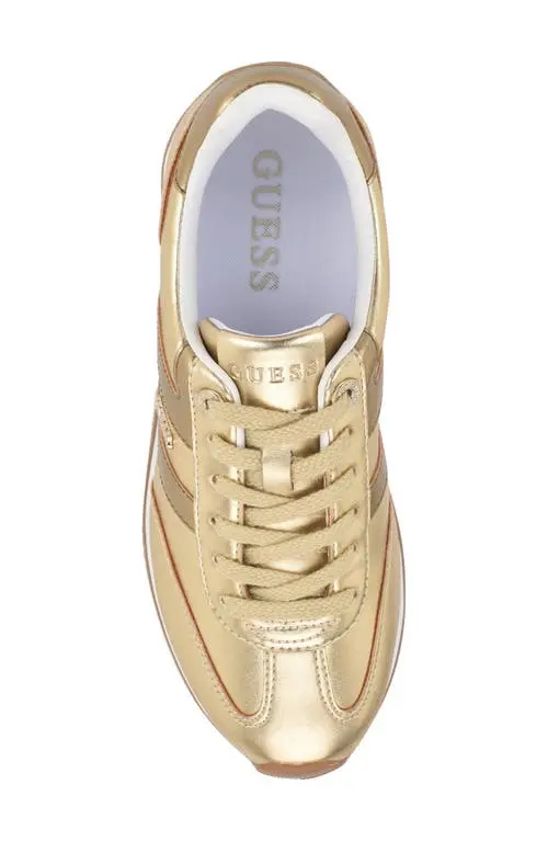 Guess Metallic Lace-up Sneakers