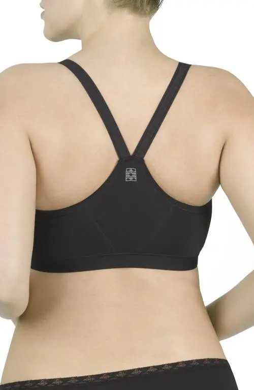 Natori Yogi Front Zip Wireless Sports Bra