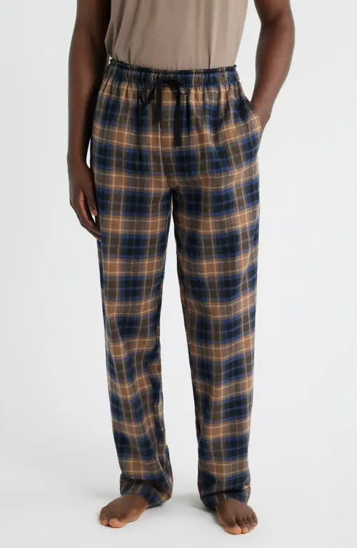 Majestic International Time Out Flannel Lounge Pants - Sienna