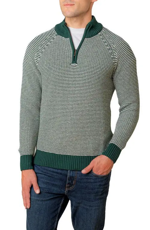 HOPE & HENRY Organic Half-zip Pullover Sweater