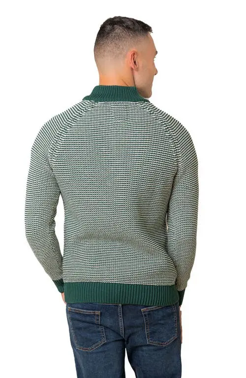HOPE & HENRY Organic Half-zip Pullover Sweater
