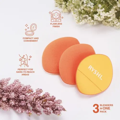 PURSONIC Finger Beauty Blenders 3 Pack