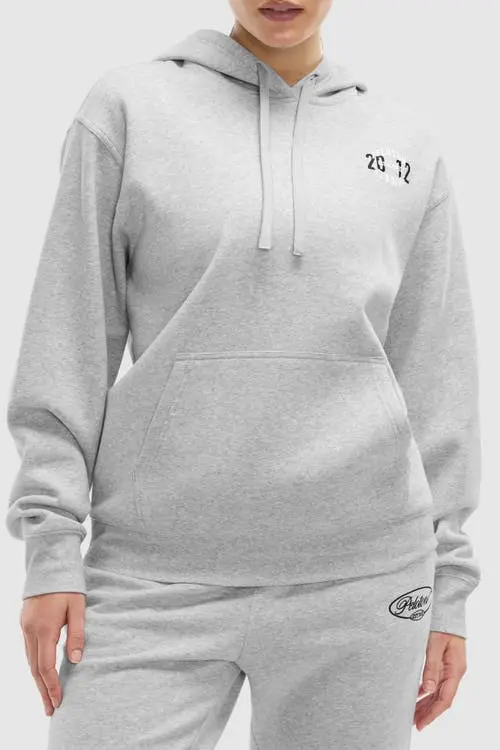 PELOTON Fleece Hoodie - Heather Grey