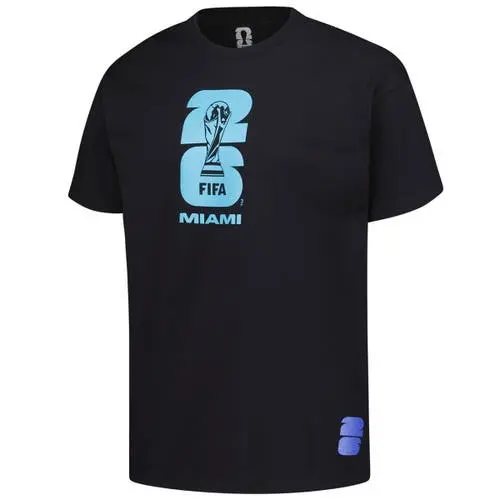 OUTERSTUFF 2026 Fifa World Cup Miami Host City Local Oversized T-shirt - Black