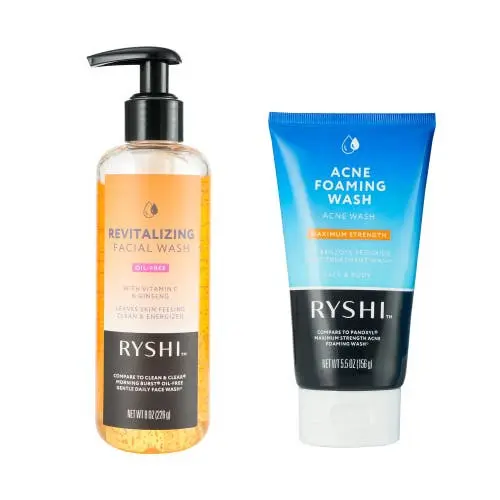 PURSONIC Acne Foaming Wash & Revitalizing Facial Wash - Multicolor