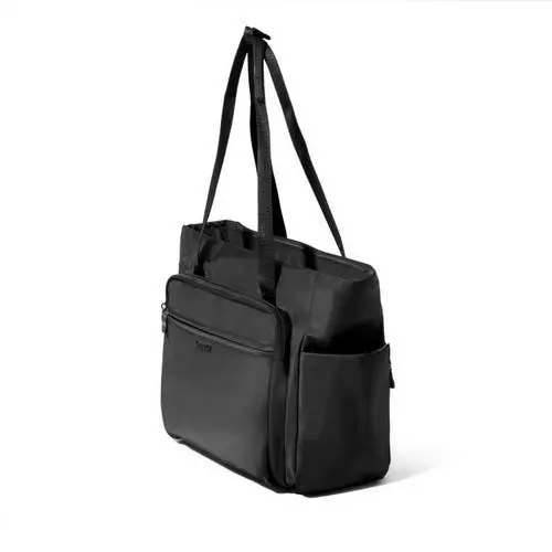 BAGGALLINI Nolita Laptop Tote Bag - Black Twill