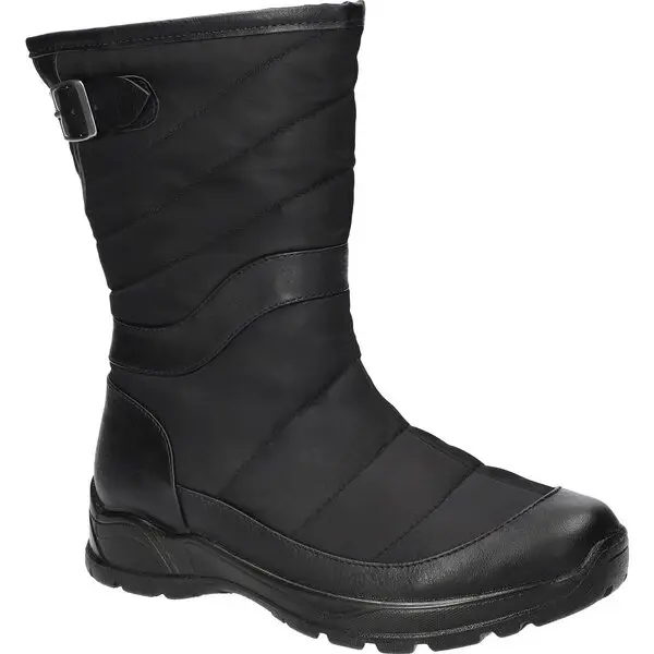 BELLA VITA Quilted Waterproof Boots - Black