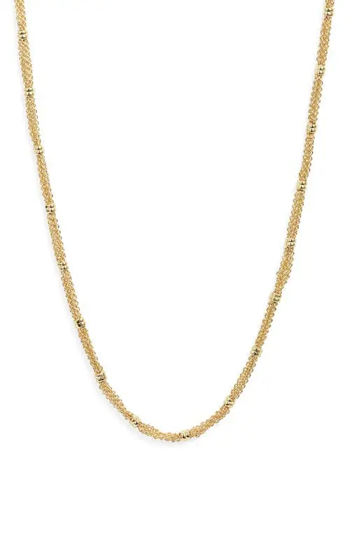 Nordstrom Gathered Chain Necklace - Gold