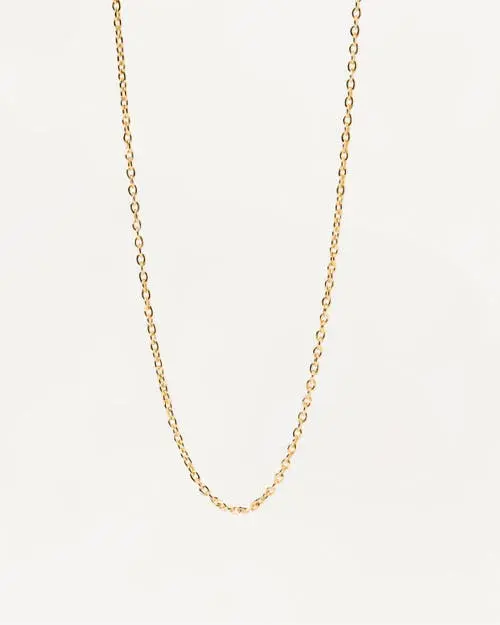 PDPAOLA Charms Chain Necklace - Brass