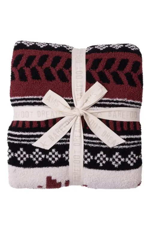 Barefoot Dreams Cozychic® Fair Isle Throw Blanket