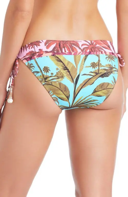 BLEU BY ROD BEATTIE Tie Side Hipster Bikini Bottom - Multi Blue