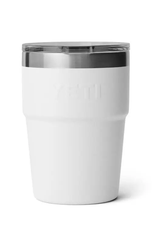 YETI Rambler 16-ounce Stackable Cup - White