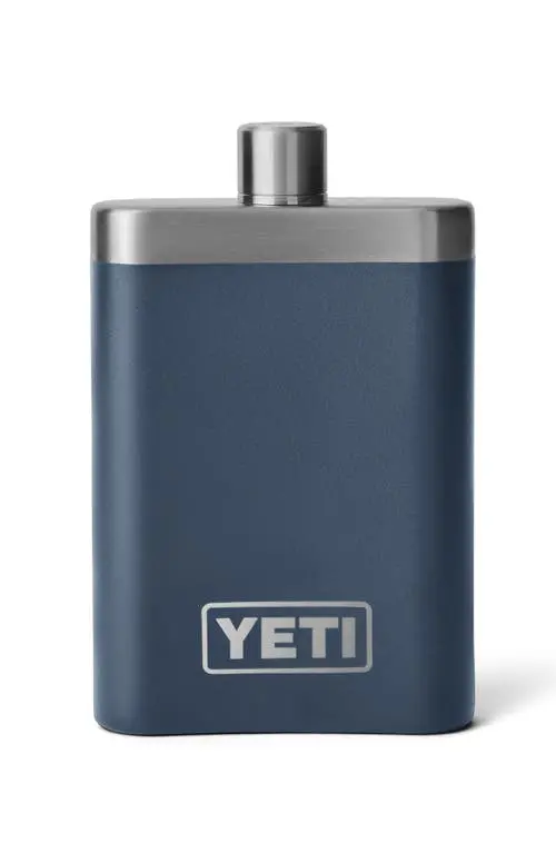 YETI Stainless Steel Flask - Navy