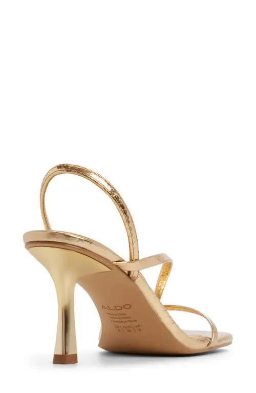 Aldo Riva Slingback Sandal - Gold