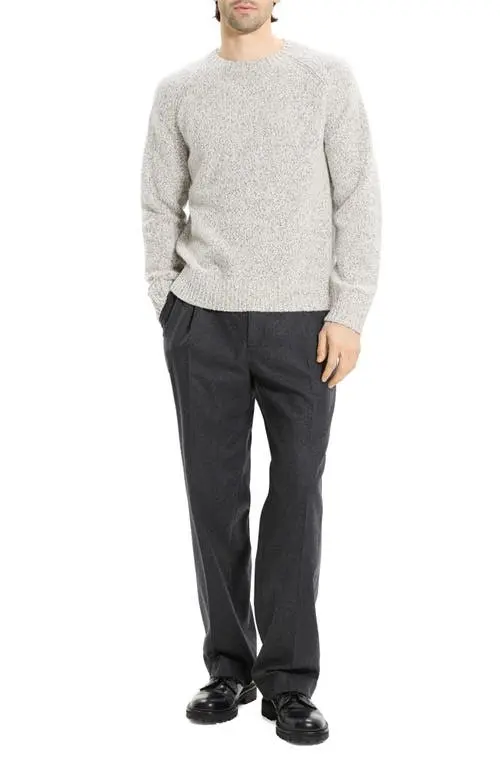 Theory Soft Twist Wool Blend Crewneck Sweater