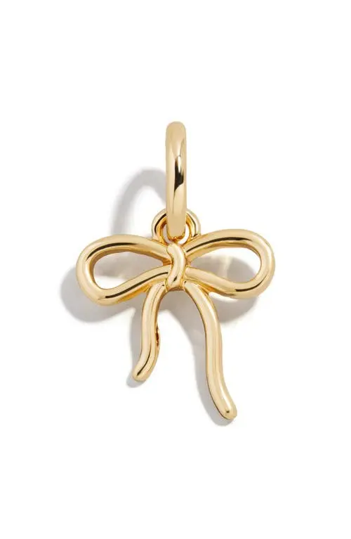 Baublebar Single Charm - Gold/bow