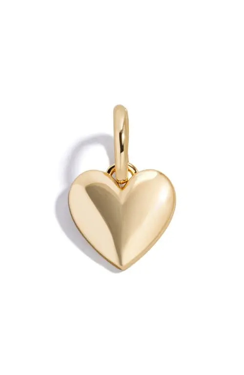 Baublebar Single Charm - Solid Gold/heart