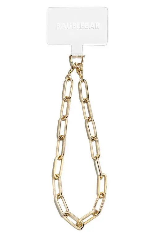 Baublebar Hera Paperclip Link Phone Chain - Gold