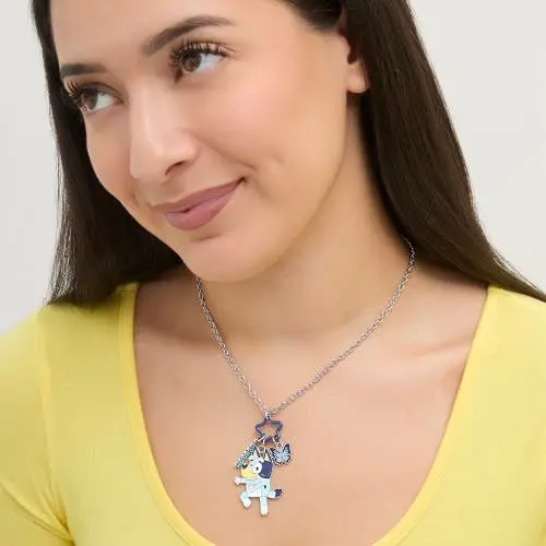 BLUEY Bff Pendant Necklace Set With Star And Charm Tags
