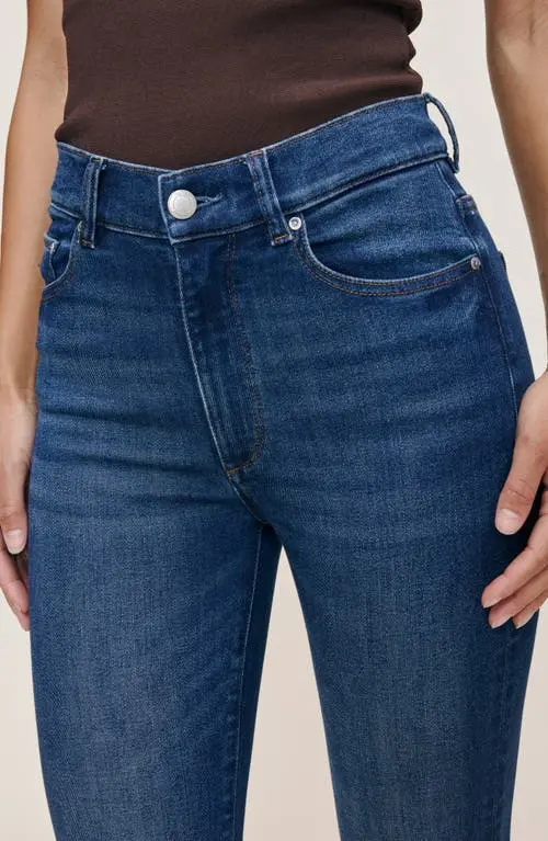 DL1961 Bridget Instasculpt High Waist Crop Bootcut Jeans