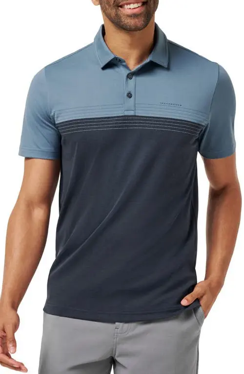 Travis Mathew Chapter Flight Cotton Blend Polo