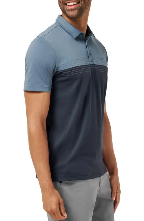 Travis Mathew Chapter Flight Cotton Blend Polo