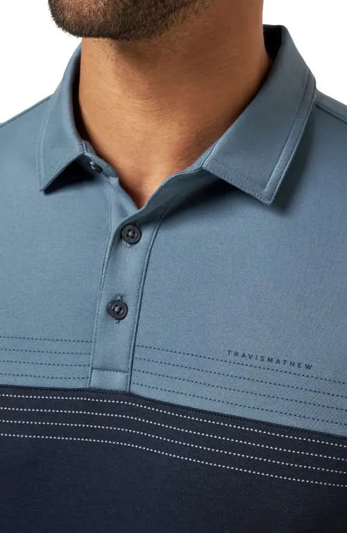 Travis Mathew Chapter Flight Cotton Blend Polo