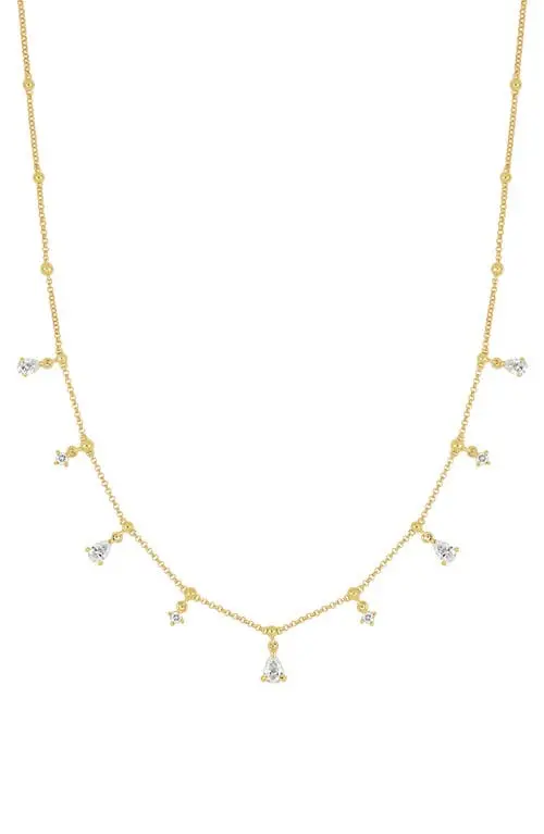 Bony Levy Mykonos Diamond Station Necklace - 18k Yellow Gold