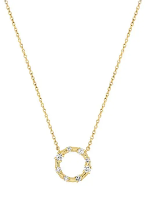 Bony Levy Solstice Diamond Circle Pendant Necklace - 18ky 8dird0.12