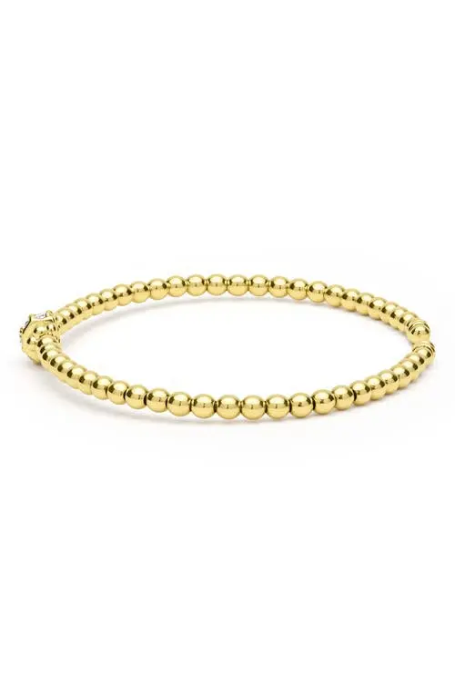 Lagos Signature Caviar Diamond Bracelet