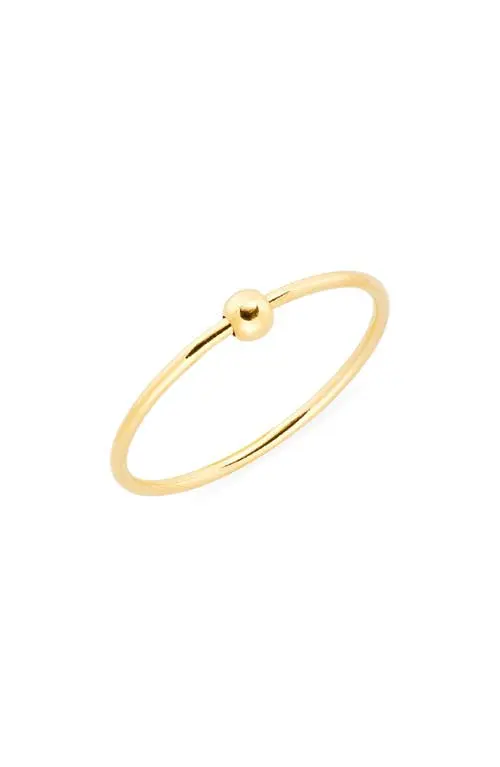 NASHELLE Orbit Spinner Ring - Gold Fill
