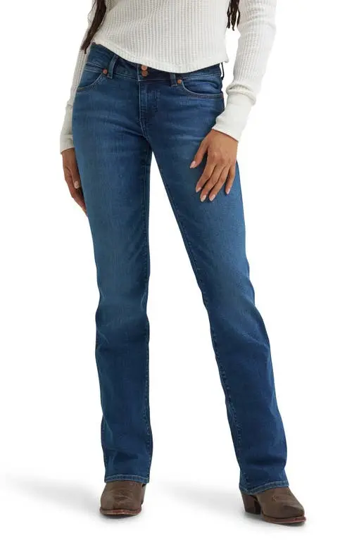 Wrangler Low Rise Bootcut Jeans - Canyon Creast
