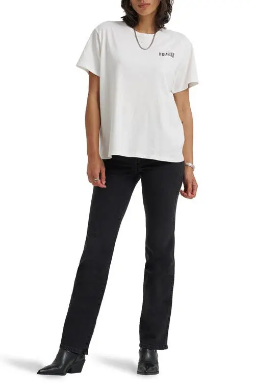 Wrangler Wrancher Mid-rise Bootcut Jeans - Ghostly Granite