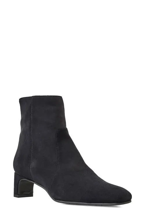 Aquatalia Siela Weatherproof Bootie - Navy Suede