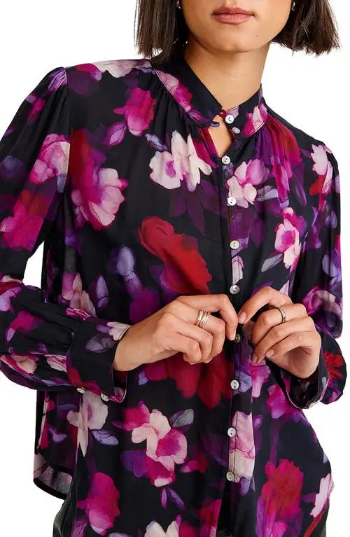 Bella Dahl Floral Button-up Shirt