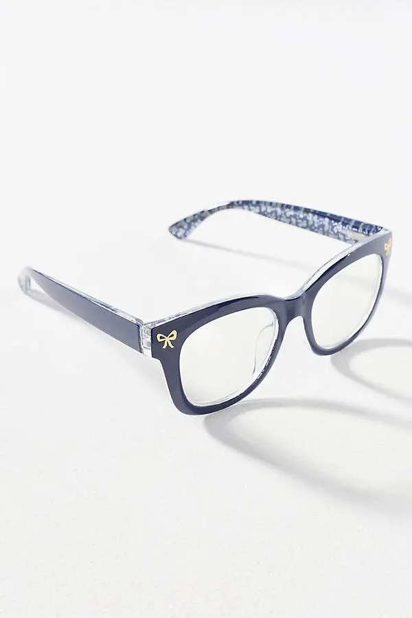 PEEPERS Centerstage Blue Light Readers - Navy
