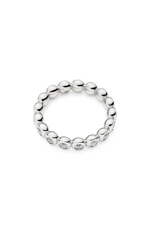 MISSOMA Tennis Stacking Ring - Silver