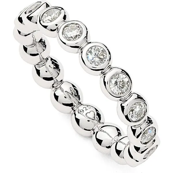 MISSOMA Tennis Stacking Ring - Silver