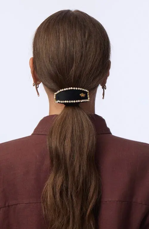 Lele Sadoughi Genie Crystal Edge Hair Tie