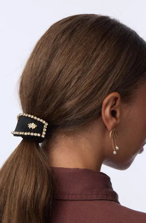Lele Sadoughi Genie Crystal Edge Hair Tie