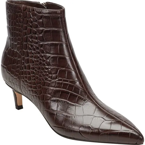 Marc Fisher Itzia Croc Embossed Bootie