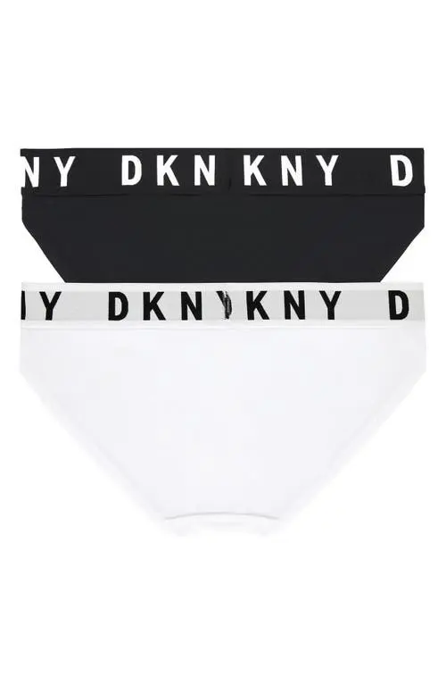 Dkny Two-pack Boyfriend Bikini Bottoms