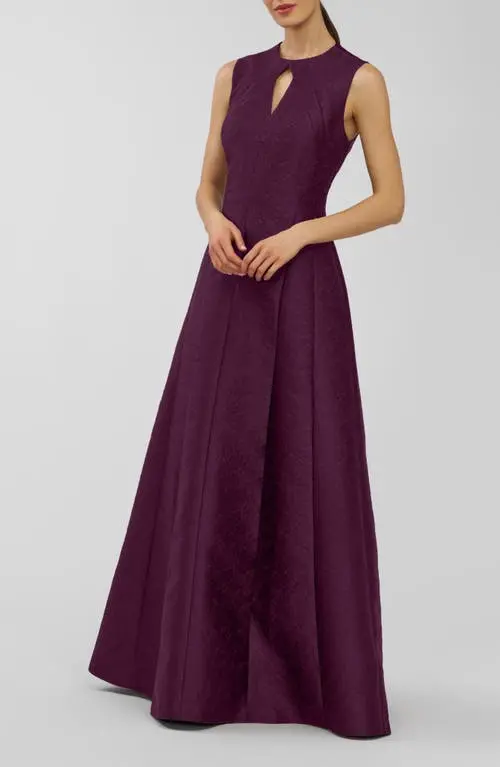 KAY UNGER Gabriella Jacquard Gown