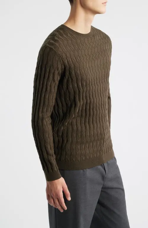 Emporio Armani Texture Knit Sweater