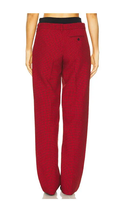 MSGM Techno Micro Check Pant