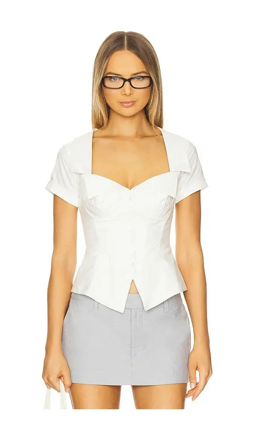 GUIZIO Button Down Corset